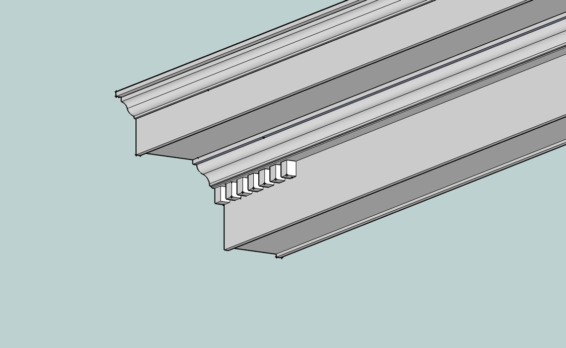 Cornice work: porch restoration, built-in gutters, and architectural ...