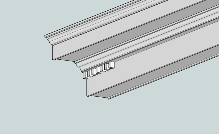 Cornice work: porch restoration, built-in gutters, and architectural ...