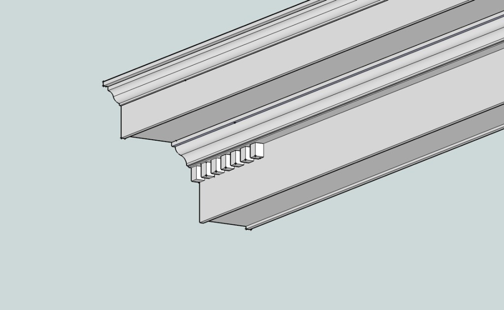 Cornice work: porch restoration, built-in gutters, and architectural ...